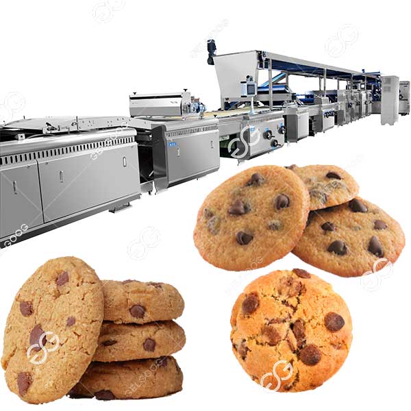 Complete Automatic Cookie Production Line High Efficiency - Biscuit ...